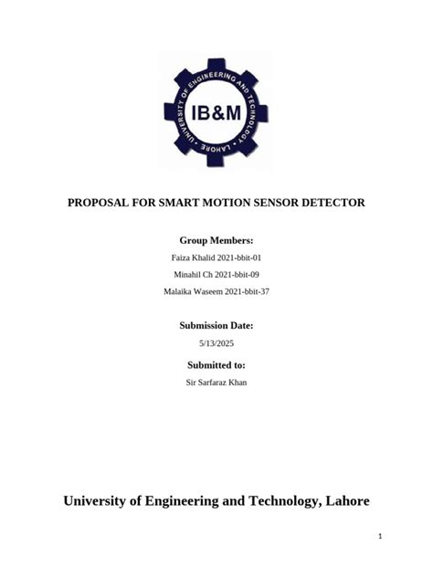 Project Proposal Iot Final Pdf Arduino Computer Engineering