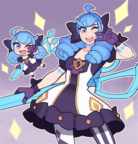 Gwen League Of Legends Drawn By Splashbrush Danbooru