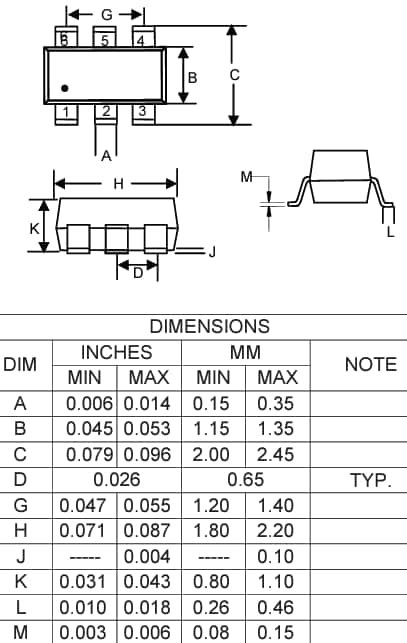 UMD2NHE3 NPN PNP Digital Transistor MCC Mouser