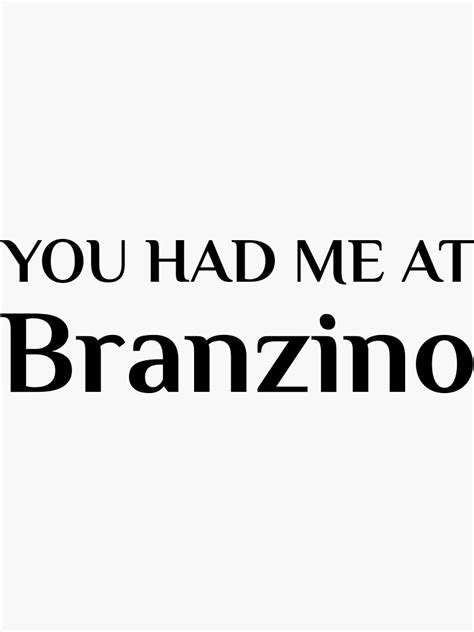Had Me At Branzino Funny Italian Food Fan Sticker By Thecreekman