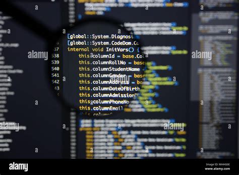 Real C Code Developing Screen Programing Workflow Abstract Algorithm Concept Lines Of C Code