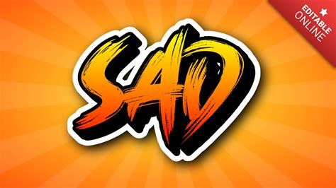 Sad Street Fighter Logo Text Effect Generator