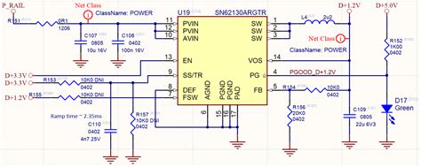 TPS62130A Regulator Not Regulating To Correct Voltage Only To 1 2 Of Output Power