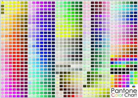 Pantone Thread Color Conversion Chart