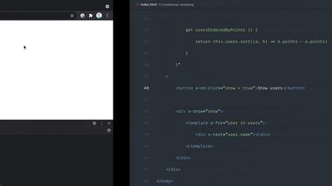 Learn Alpine Js X Show Vs X If 12 19 YouTube