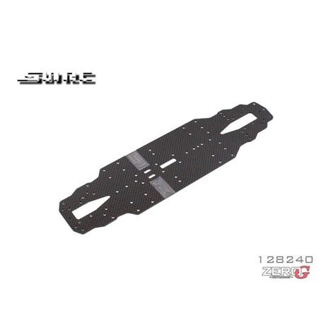 SNRC 1 10 M 128240 2 0MM GRAPHITE CARBON FIBRE LOWER DECK CHASSIS KIT MTS T3M R3G R3C R3PRO R3