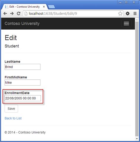 Mvc 5 With Ef 6 In Visual Basic Creating An Entity Framework Data Model
