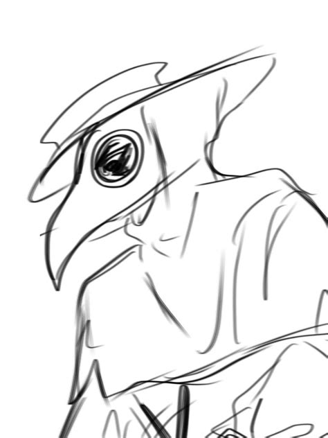 Scp 049 Sketch Idk What The Heck To Draw Help R SCP