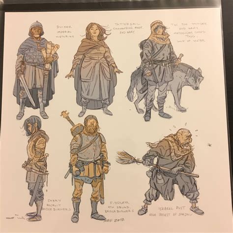 Malazan Character Prints Malazan