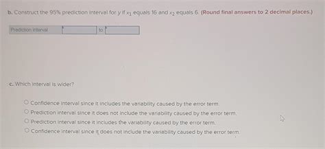 Solved In A Multiple Linear Regression With 40 Observations