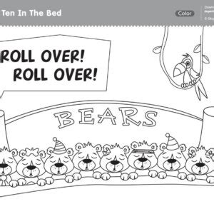 The Three Bumble Nums Gruff Coloring Pages Super Simple