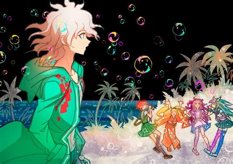 Komaeda Nagito Tsumiki Mikan Mioda Ibuki Koizumi Mahiru And Saionji Hiyoko Danganronpa And