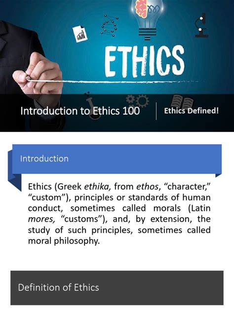 Lesson 1 Introduction Ethics Review Pdf Morality Intention