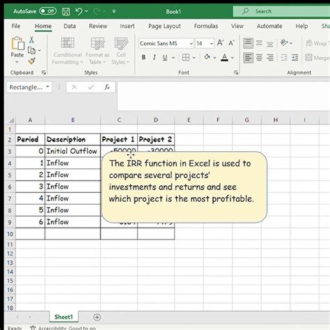 How To Calculate Irr Excel 시네21
