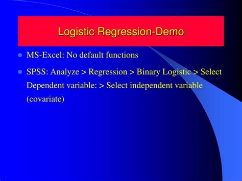 PPT Logistic Regression Survival Analysis PowerPoint Presentation ID 1273793