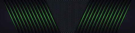 녹색 빛나는 육각형 탄소 섬유가있는 추상적 인 어두운 기술 배경 0명에 대한 스톡 벡터 아트 및 기타 이미지 0명 개념 개념과 주제 Istock