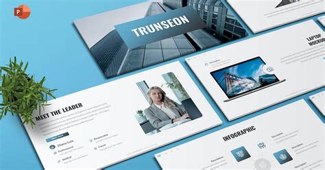 Trunseon Шаблон Powerpoint для бизнеса Шаблоны презентаций Envato Elements