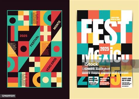 현대 기하학적 패턴 배경전단지 템플릿 집합입니다 벡터 그림입니다 0명에 대한 스톡 벡터 아트 및 기타 이미지 0명 1980 1989 년 1990 1999 년 Istock