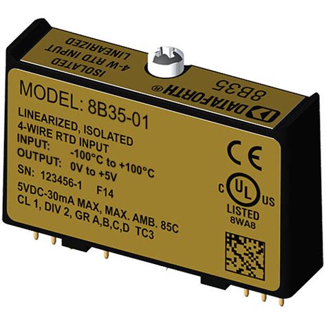 Input Signal Conditioning Module 8b35 01 Dataforth Corporation