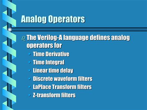 Ppt Verilog A Language Powerpoint Presentation Free Download Id760588