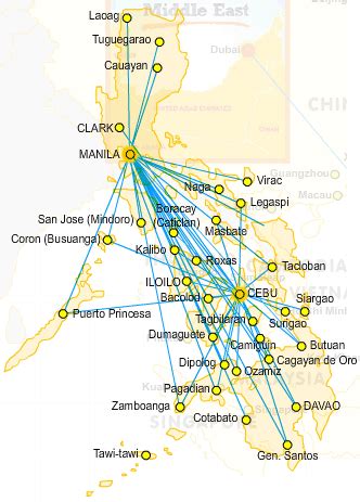 Cebu Pacific Air Route Map Domestic Routes Hot Sex Picture