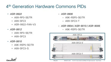 Cisco ASR Architecture BRKARC Rd Session Pdf Operating Systems Computer
