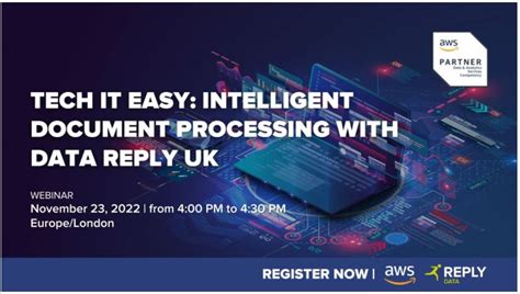 Sprint Reply Be On Linkedin Intelligent Document Processing With Data Reply Reply Webinars