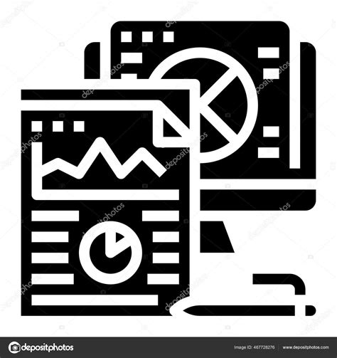 Quantitative Research Icon Quantitative Research Stock Vector