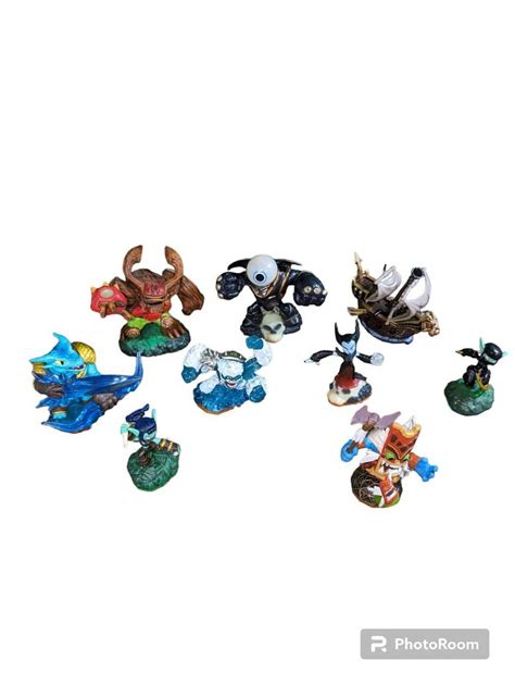 Designer Skylanders Action Figures E Bundle Lot Of 9 Gem