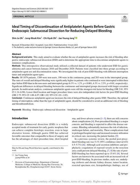 Ideal Timing Of Discontinuation Of Antiplatelet Agents Before Gastric