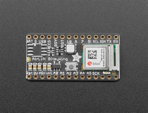 Pinouts Adafruit Airlift Bitsy Add On Esp32 Wifi Co Processor