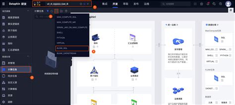 如何基于Blink实时引擎创建BLINK SQL任务 智能数据建设与治理 Dataphin Dataphin 阿里云帮助中心