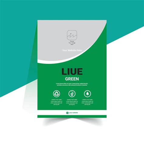 Make World Green Environment Nature Flyer Leaflet Poster Template 47813450 Vector Art At Vecteezy