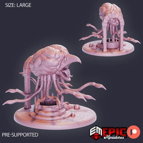 3d Printable Grell Mother Set Sightless Aberration Mind Master