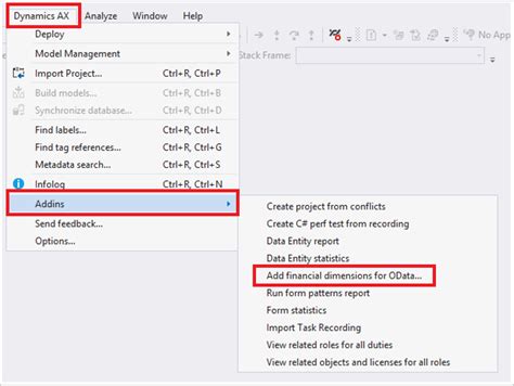 Ax 7 How To Add Financial Dimensions As Separate Columns To Data