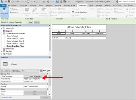Duplicate Schedule And Modify Filter Revit Dynamo
