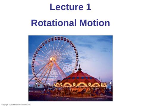 Pptx Lecture 1 Rotational Motion Dokumentips