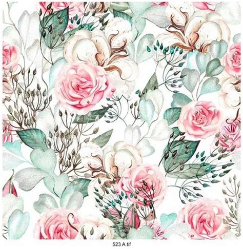 Georgette Flower Print Fabrics Digital Prints Multicolour At Rs 70