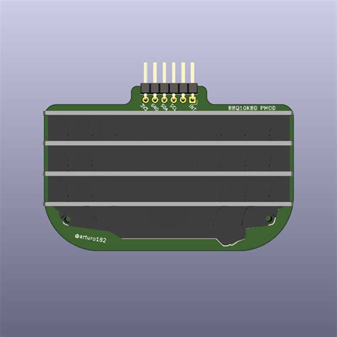 BB Q Keyboard PMOD Hackaday Io BB Q Keyboard PMOD Hackaday Io