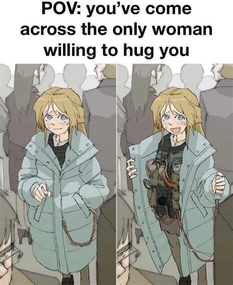 That Rare Moment When She Decides To Hug You After Hugging The Whole Group Images