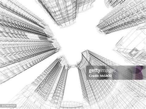 Wireframe Modern Construction Photos And Premium High Res Pictures Getty Images