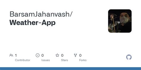 Github Barsamjahanvash Weather App