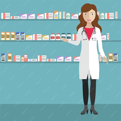 Free Vector Pharmacy Background Design