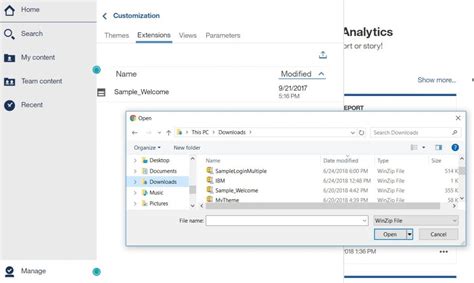 Creating And Setting A Default Login Page For Cognos Analytics 1104