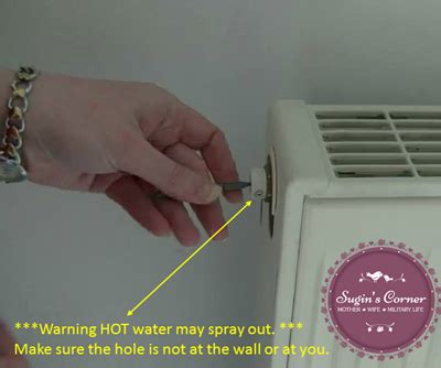 How To Blead A Radiator Sugin S Corner