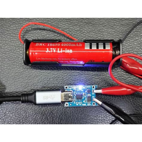 18650バッテリー リチウムイオン充電池用 充電器 充電ボード Usb C入力で簡単便利 Ic制御で簡単・安全♪ Ledジェネリック 通販 Yahoo ショッピング