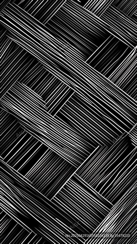 Ai创作图黑色 编织 纹理 图案 背景 线条 交错 几何 结构 质感 简约 抽象 素材 设计 艺术 昵图网