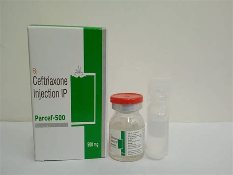 Ceftriaxone 500 Mg Injection At ₹ 56 06 Vial Baddi Id 2853260123862