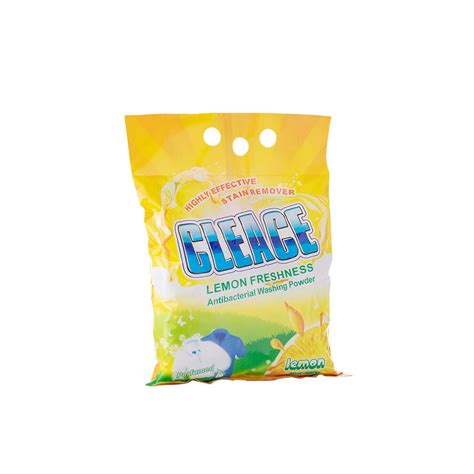 Detergente En Polvo 500 Grs Aroma Limón Cleace Wp500cl
