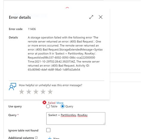 Querying Specific Columns Azure Table Storage Stack Overflow